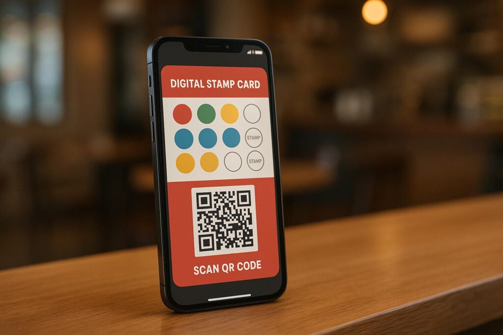 How Digital Stamp Cards Work with QR Codes - Loyal Thinking